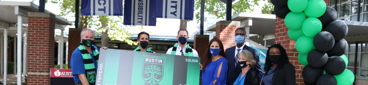 Burnet Middle School Receives $10,000 Donation from Austin FC, Netspend ...
